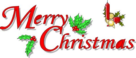 Merry Christmas PNG Transparent Images
