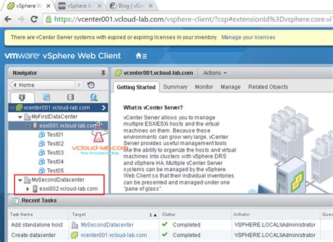 powercli create datacenter and add esxi host in vcenter vgeek tales from real it system