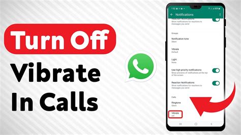 How To Turn Off Vibrate In Whatsapp Calls Full Guide Youtube