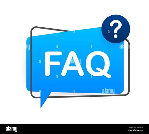 Frequently Asked Questions FAQ Banner Computer With Question Icons