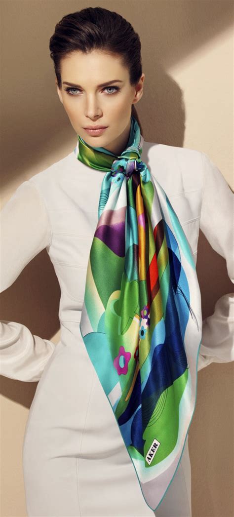Stunning How To Wear A Square Silk Scarf For Long Hair Stunning And