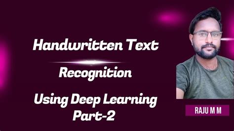 handwritten text recognition using deep learning and translate other longuage convert to voice