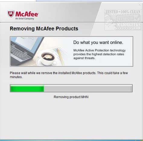 Mcafee Removal Tool Windows 11 Major Geeks