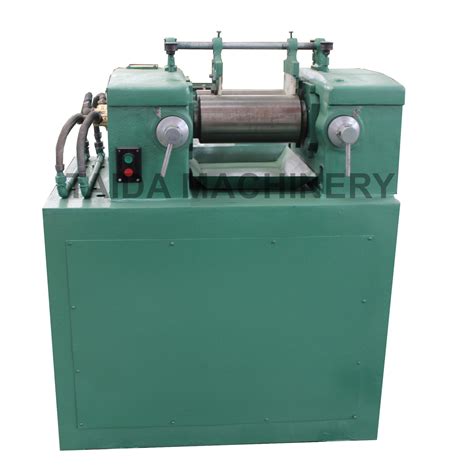 Xk 160 Laboratory Two Roll Rubber Mixing Mill Mixer Testing Equipment