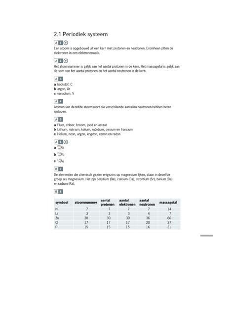 Hoofdstuk 2 Uitwerkingen Vwo 4 H2 Scheikunde Studeersnel