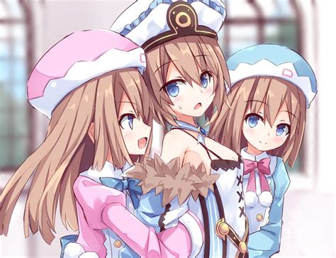 Blanc Rom And Ram Neptune Drawn By Himajin Starmine Danbooru