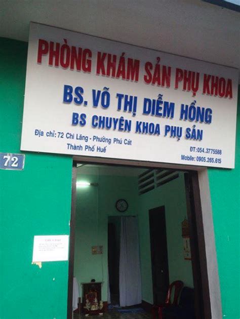 Phòng khám Sản Phụ Khoa BS Võ Thị Diễm Hồng Phòng khám tốt Vì