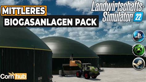 LS22 Mods Mittleres Biogasanlagen Pack LS22 Modvorstellung YouTube