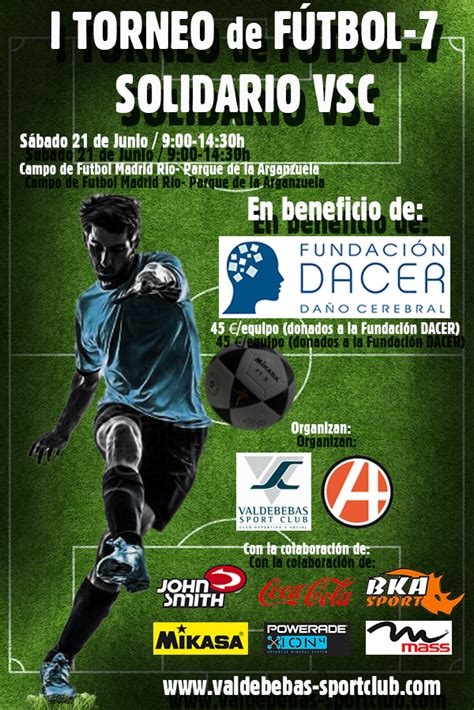 I Torneo de Futbol 7 solidario en beneficio de la Fundación DACER daño