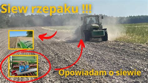 Vlog Gr Hemrool Siew Rzepaku Talerzuje Po Rzepaku Youtube