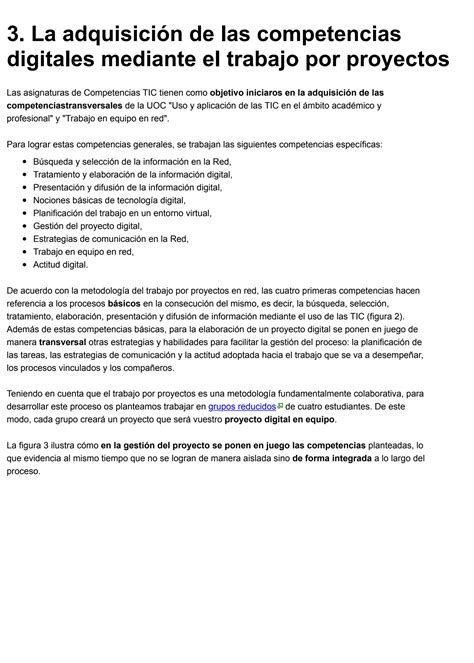 SOLUTION El Proyecto Digital En Equipo 3 La Adquisici N De Las