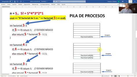 ejemplo explicado de factorial recursivo youtube hot sex picture