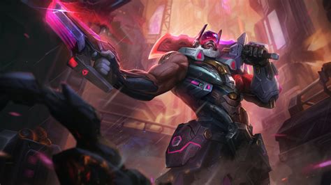 PROJECT Gangplank Skin LoL 4K 8K 1991o Wallpaper PC Desktop