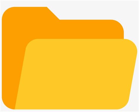 Yellow Folder Icon Png Clip Art Library