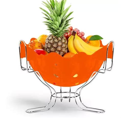 Cesto De Frutas Fruteira Centro De Mesa Niquelart 20x27cm MercadoLivre