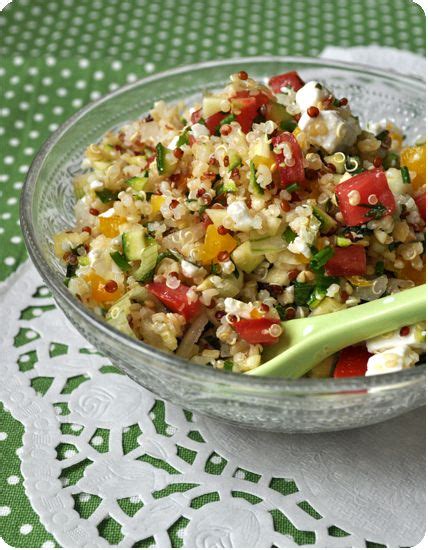 Salade de quinoa comme un taboulé recettesetplats