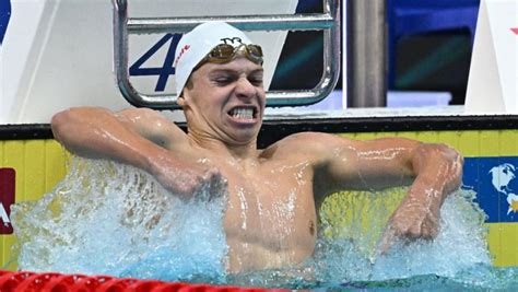 Mondiaux De Natation L On Marchand Vice Champion Du Monde Sur M