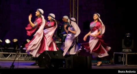 Traditional Palestinian Dance Dabke Dance Folklore Culture
