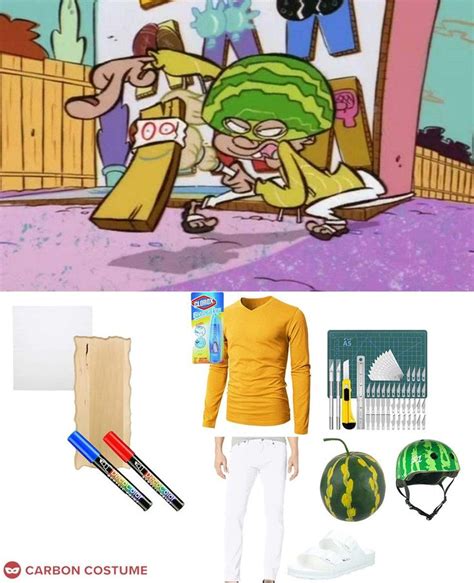 Make Your Own Captain Melonhead From Ed Edd And Eddy Costume Ed Edd