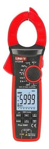 Pinza Amperimétrica Digital Ut206b 1000a True Rms Uni t MercadoLibre