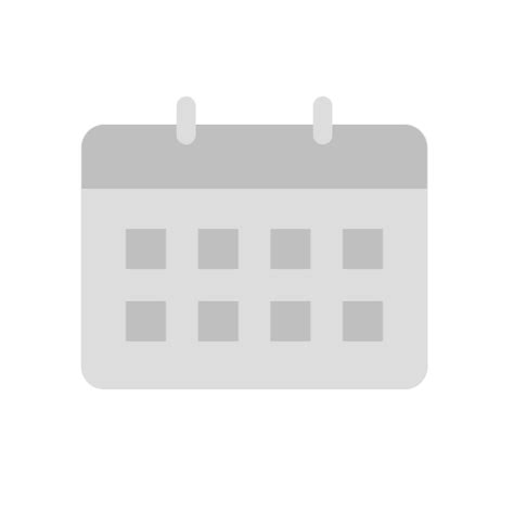 Date Generic Grey Icon
