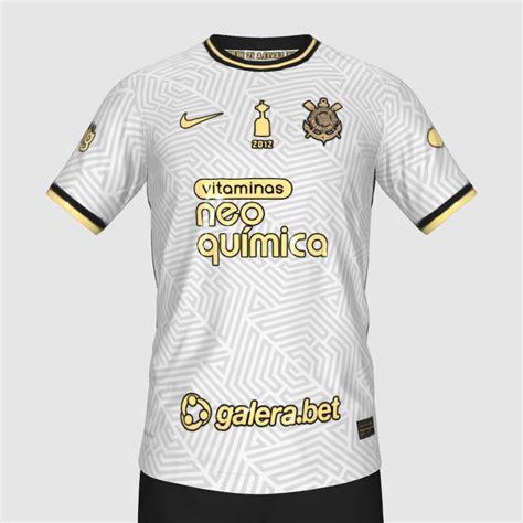 Corinthians Paulista Home Kit 2022 FIFA 23 Kit Creator Showcase