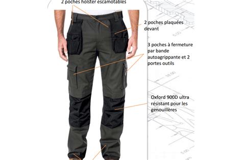 Pantalon De Travail Caterpillar Pas Cher Tracteur Agricole