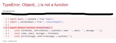 javascript how do i fix the typeerror object not a function in react stack overflow