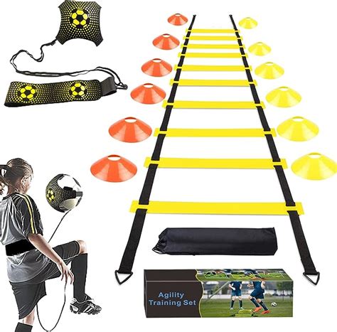 Ygortech Kit Allenamento Calcio Scaletta Allenamento Calcio M Con