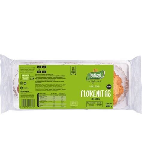 Santiveri Galletas Florentinas BIO 240 G Farmaten