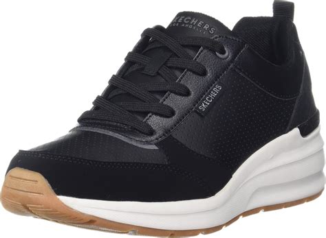 Skechers Women S 155616 Low Top Sneakers Medium Amazon Co Uk Fashion