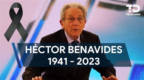 Muere el Arquitecto Héctor Benavides a los 82 años YouTube
