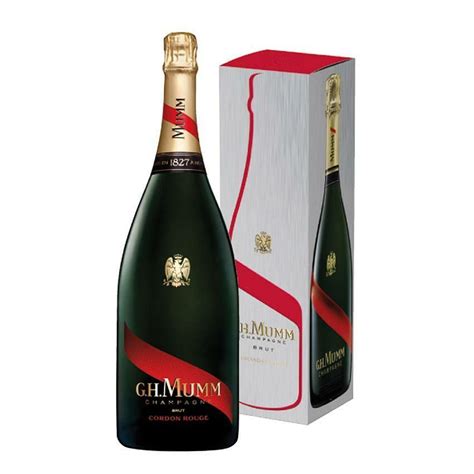 G H MUMM CHAMPAGNE CORDON ROUGE CUVE E PRIVILEGE BRUT 75 CL