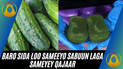 Baro Sida Loo Sameeyo Sabuun Laga Sameeye Qajaar YouTube