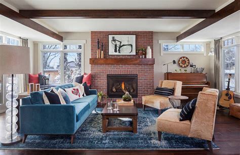 Red Brick Fireplace Design Ideas Mriya Net