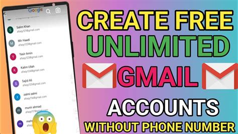 How To Create UNLIMITED Gmail Accounts Without Phone Number