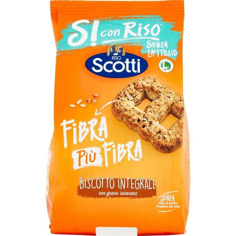 Biscotti Integrali Si Con Riso Con Grano Saraceno RISO SCOTTI 350 G