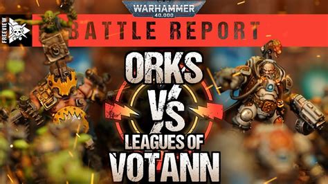 Orks Vs Leagues Of Votann K Boarding Action Battle Report Youtube