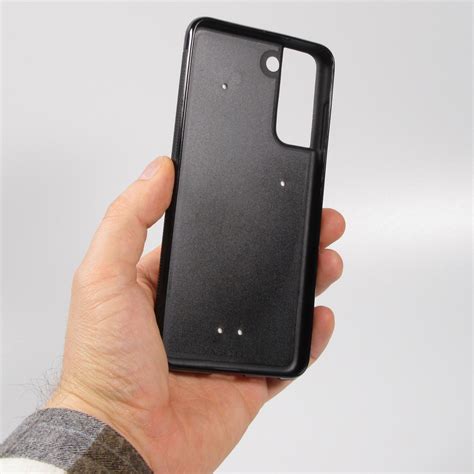 Samsung Galaxy S21 FE 5G Case Hülle Silikon schwarz Kackhaufen Emoji