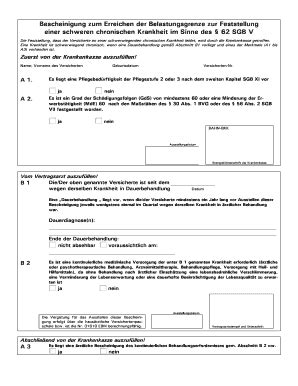 Ausfüllbar Online bahn bkk Bescheinigung zum Erreichen der