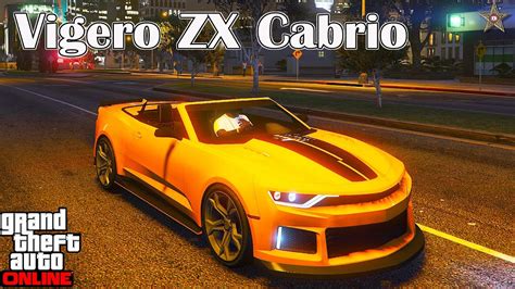 НОВЫЙ DECLASSE VIGERO ZX КАБРИОЛЕТ В GTA ONLINE ТЮНИНГ И ОБЗОР ПО ФАНУ