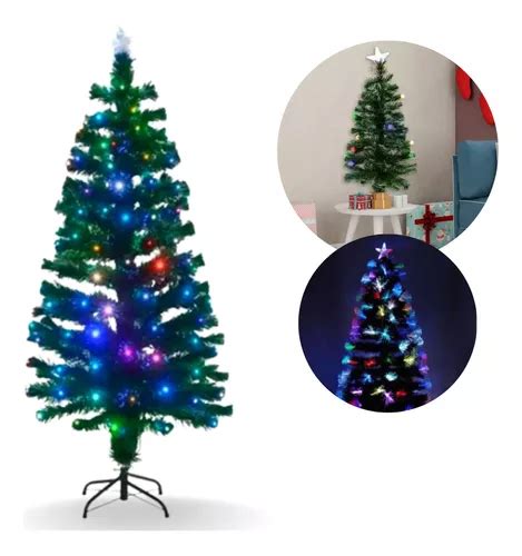 Árvore De Natal Em Fibra Ótica 90cm Galhos Luxo Led Frete grátis