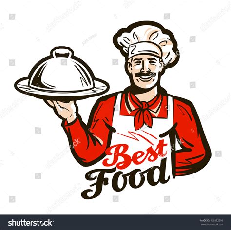 Restaurant Diner Vector Logo Dish Meal Stock Vector Royalty Free