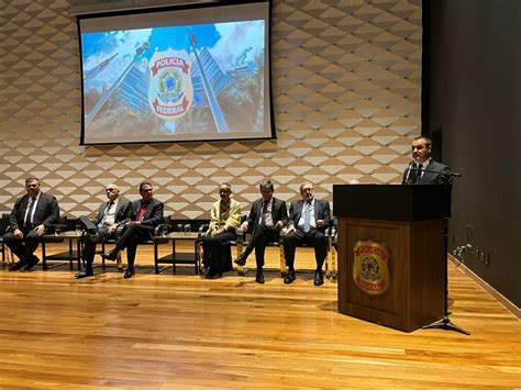 Diretor Geral Da Pf Toma Posse Em Cerim Nia No Edif Cio Sede Pol Cia