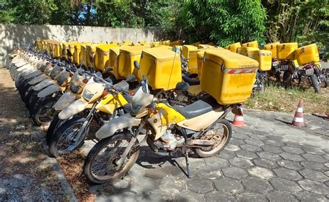 Leilão dos Correios oferta 81 motocicletas usadas na frota de Alagoas