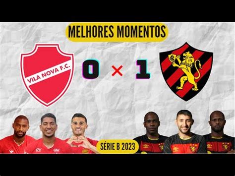 Sport vence Vila Nova golaço de Juba e assume vice liderança e