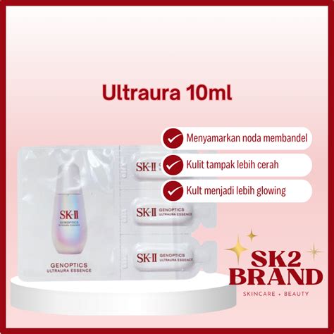 Jual SKII SK II SK2 Genoptics Ultraura Essence Sachet Ultra Aura