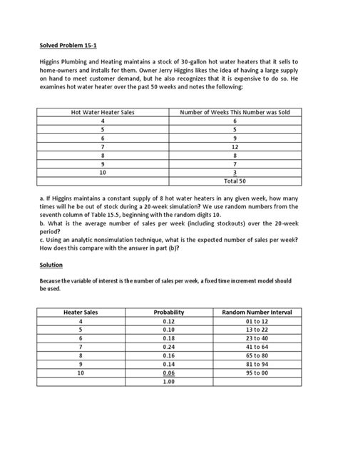solved problem 15 1 pdf water heating applied mathematics