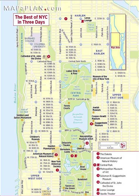 Maps Of New York Top Tourist Attractions Free Printable MapaPlan