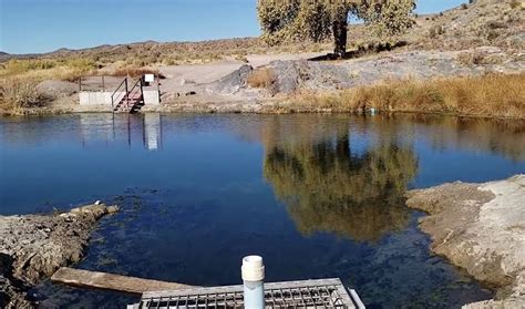 New Mexico Hot Springs Map Natural Pools Detailed Map Of New Mexico